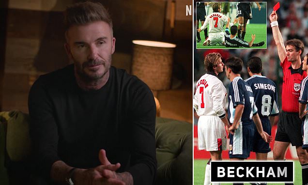 David Beckham Opens Up About World Cup 1998 Heartbreak in Emotional ...